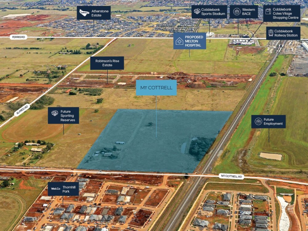 972-1006 Mount Cottrell Road, Cobblebank, VIC, West | B&S Land