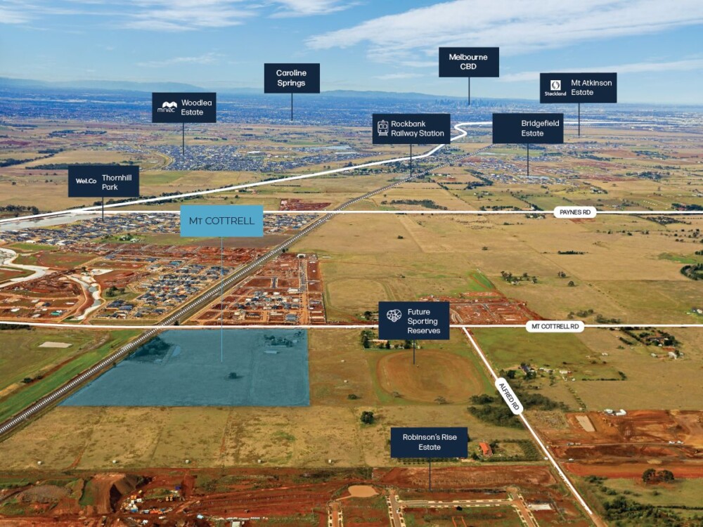 972-1006 Mount Cottrell Road, Cobblebank, VIC, West | B&S Land